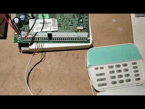 HOW TO POWER UP DSC POWER SERIES PANEL WITH NO AC POWER - YouTube