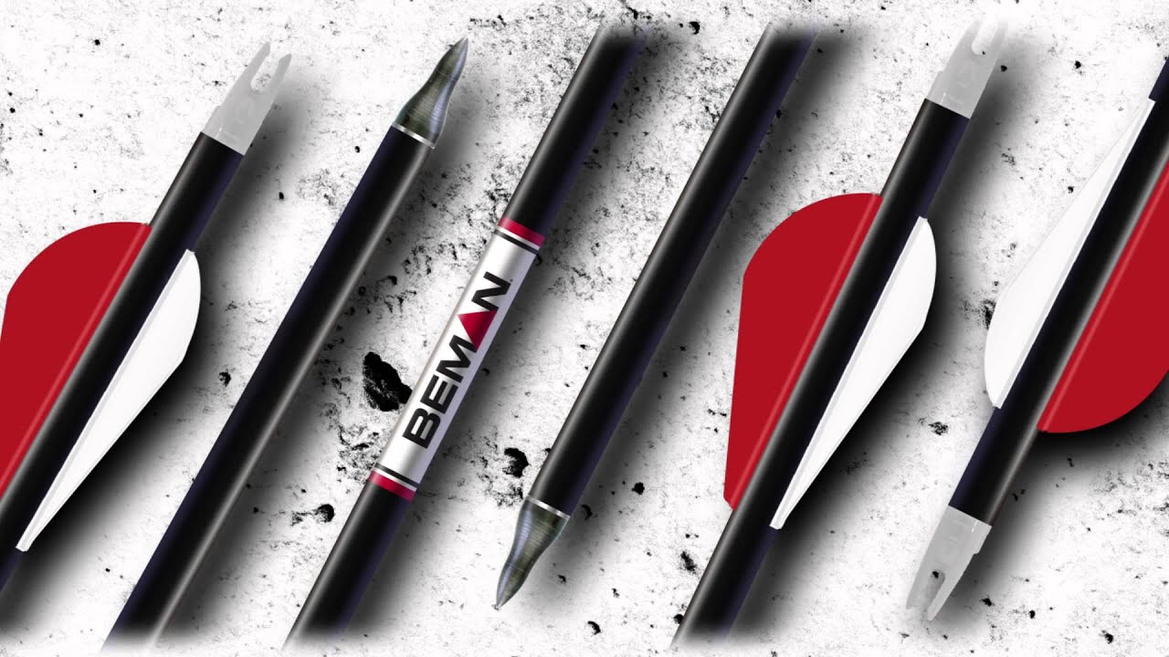 Beman - White Box Hunting Arrows - YouTube