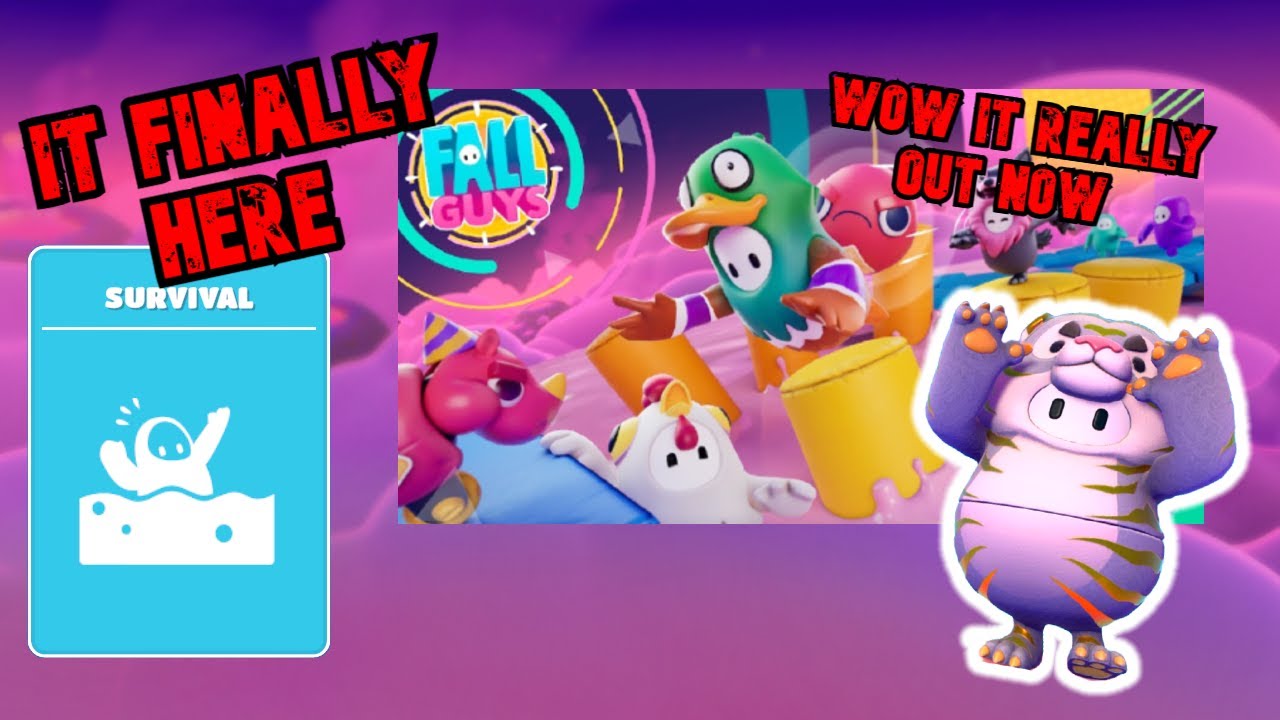 FALL GUYS SURVIVAL UPDATE is out now....!!! - YouTube