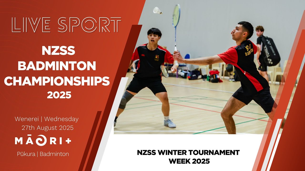 BADMINTON | 2025 NZSS Badminton Championships | Kristin School vs ...