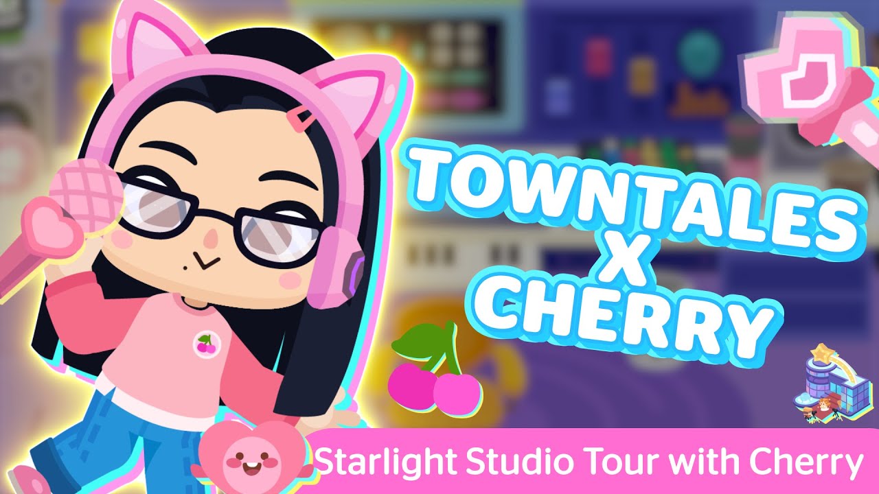 TownTales x Cherry🍒| Starlight Studio Tour with Cherry - YouTube