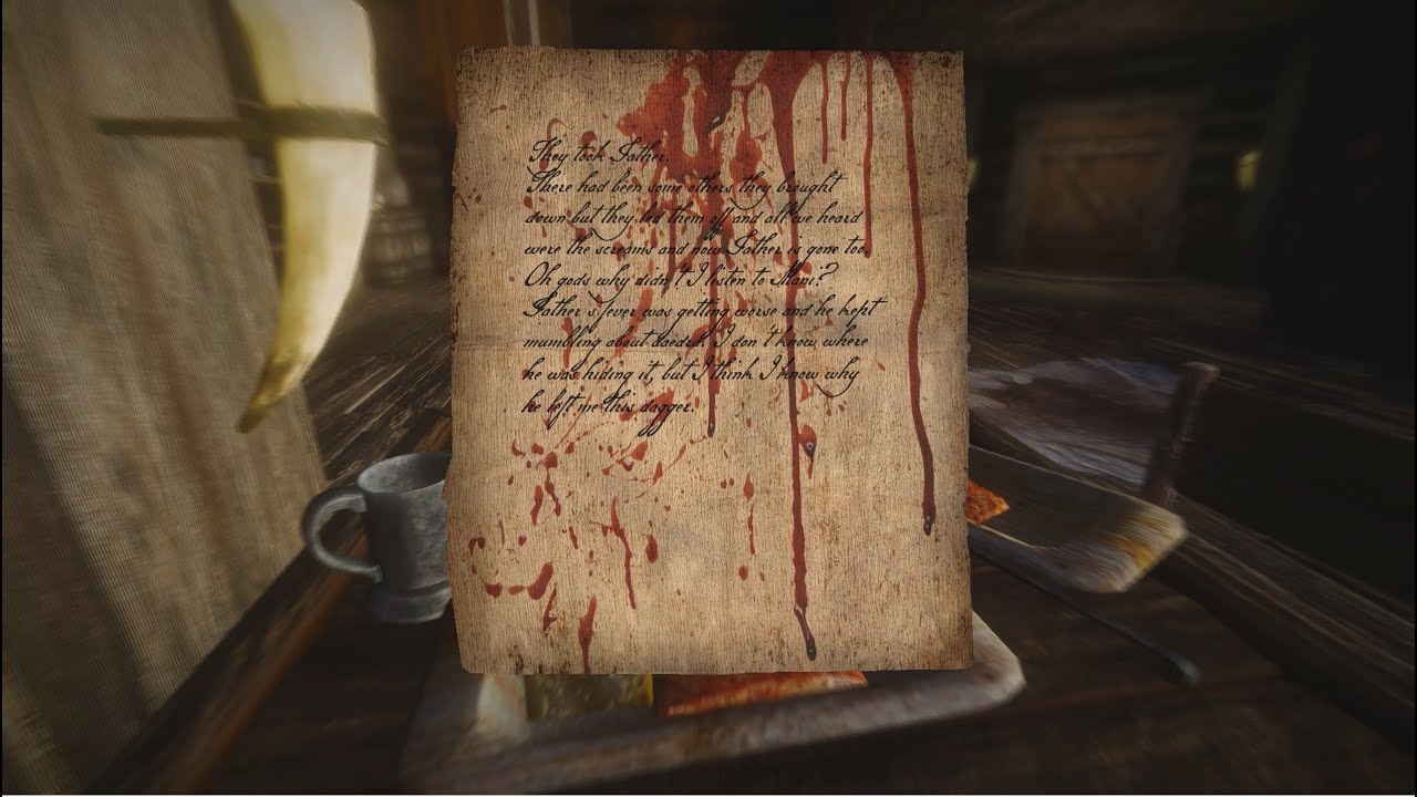 Skyrim Convenient Reading UI Next Gen Paper 4K Beautiful Fonts ...