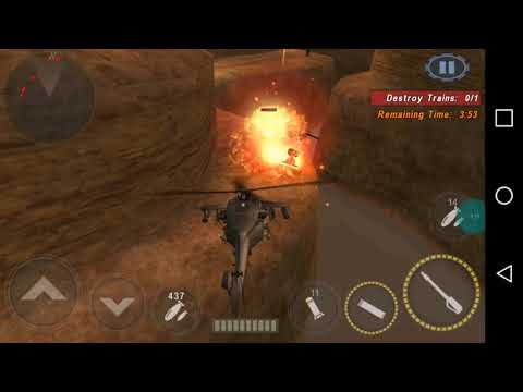 تجربة لعبة# GUNSHIP BATTLE # لاول مره #الجزء الاول#