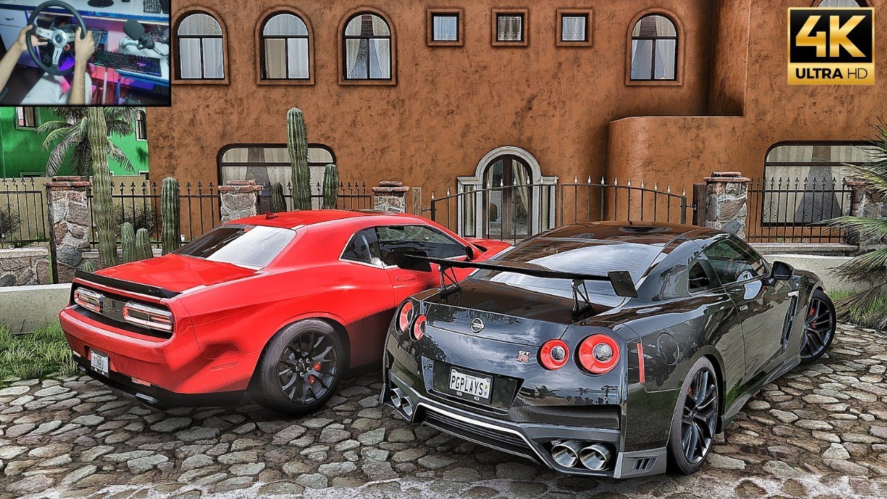 Dodge Challenger SRT Hellcat & Nissan GT-R R35 | Forza Horizon 5 ...