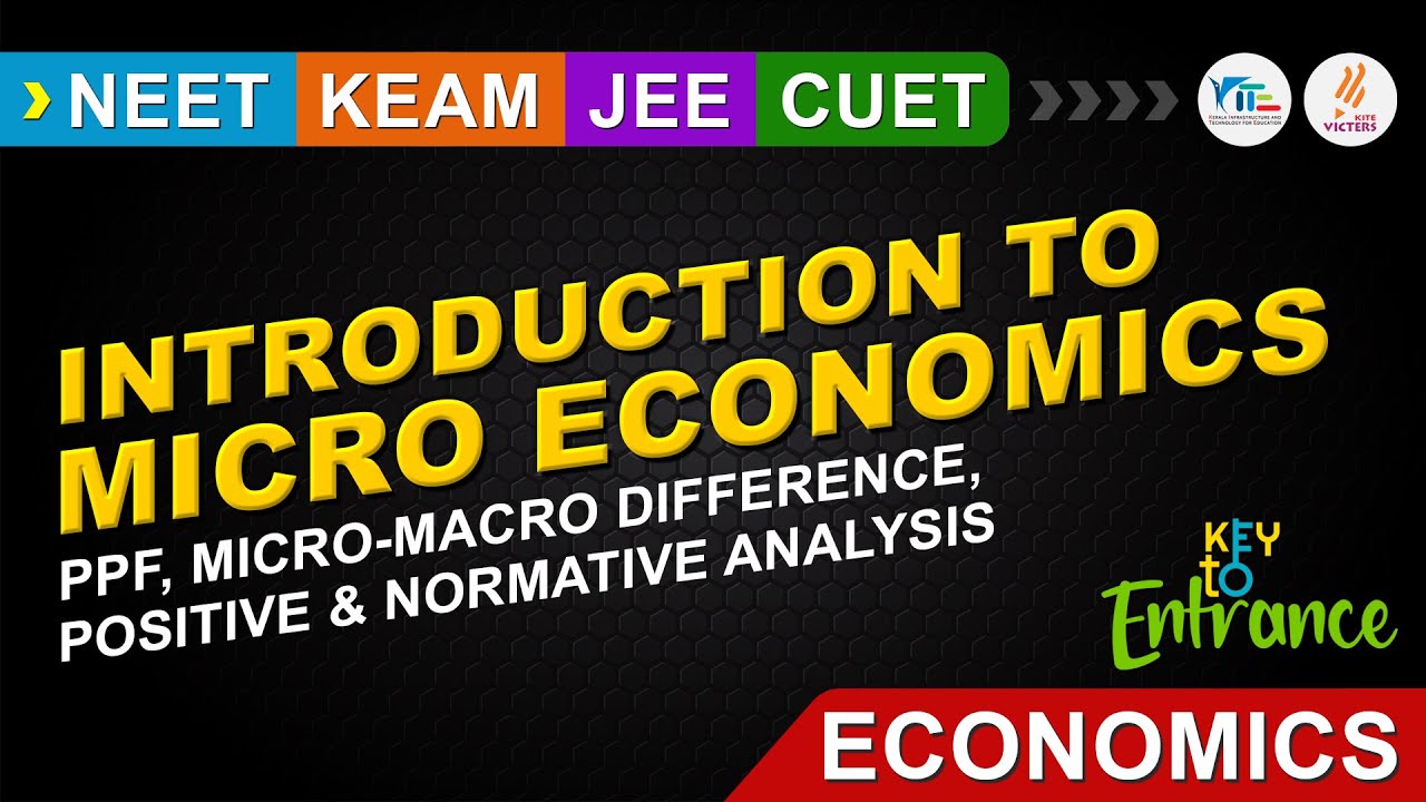 Introduction to Micro Economics plus two Economics - YouTube