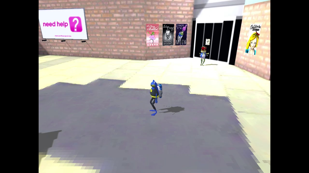 Amazing frog, tiny top hat fly found on mobile - YouTube