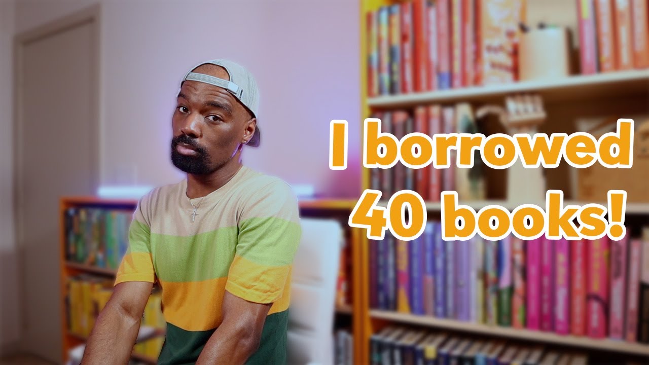 WHAT HAPPENS WHEN YOU BORROW OVER 40 BOOKS - YouTube