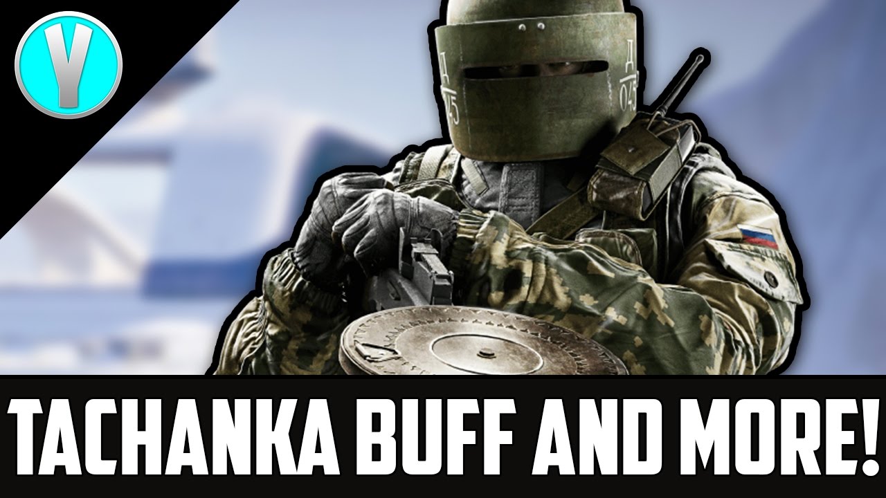 Tachanka FINALLY Gets a Buff! - Siege News - YouTube