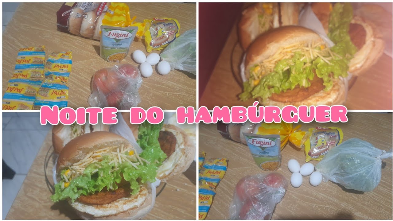 Noite Do Hambúrguer Caseiro Youtube