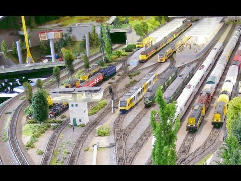Traincontroller demo. Computer controlled Model Railroad Train Layout ...