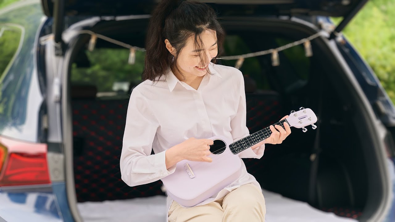 Populele 2 Pro Smart Ukulele 스마트우쿨렐레: with PopuBoost Pre-amp PopuBoost ...