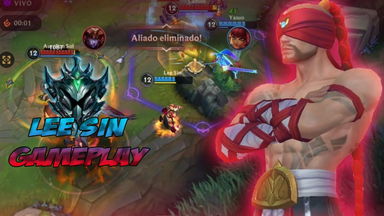 gameplay LEE SIN WILD RIFT - kinfly - YouTube