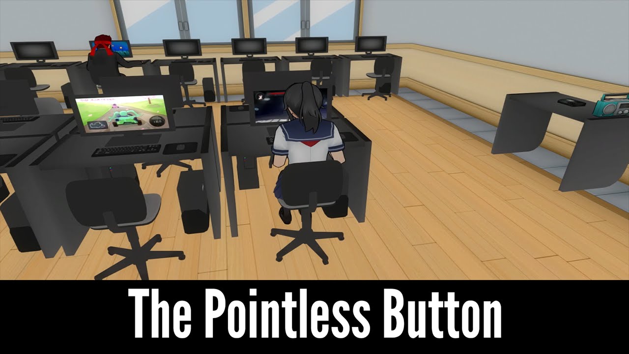 The Pointless Button (Yandere Simulator) - YouTube