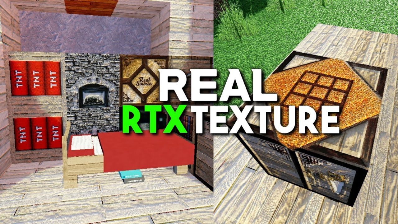 RTX MCPE - RealSource RTX texture para Minecraft PE 1.19 Bedrock - YouTube