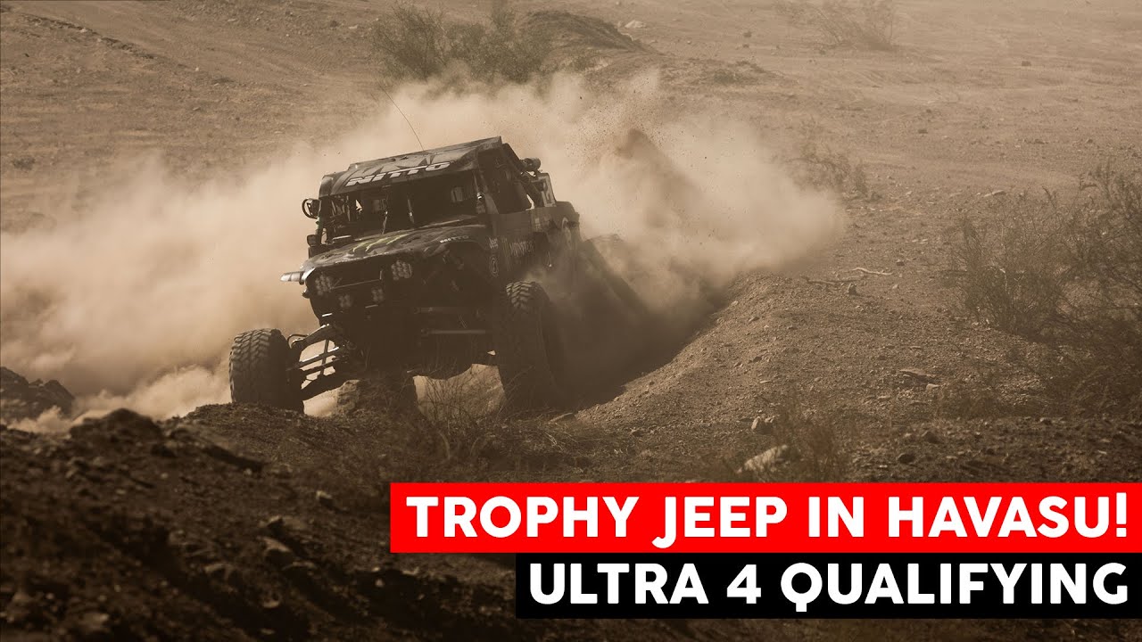 TROPHY JEEP BACK IN ACTION | QUALIFYING LEGENDS OF HAVASU | ULTRA 4 USA ...