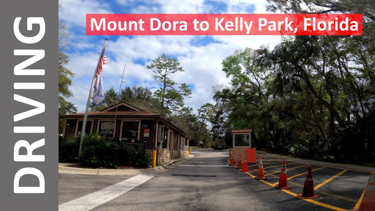 Driving from Mount Dora to Kelly Park / Rock Springs, Florida - YouTube