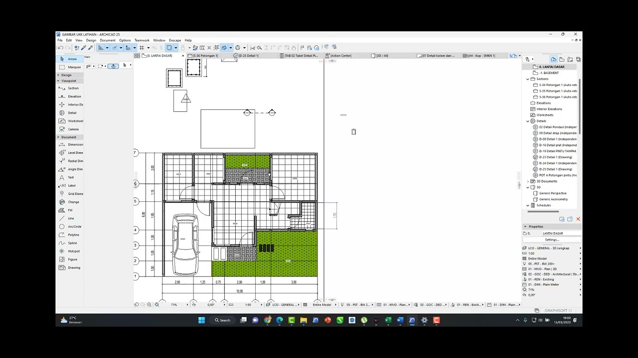 MEMBUAT TEMPLATE ARCHICAD DARI LABEL - YouTube
