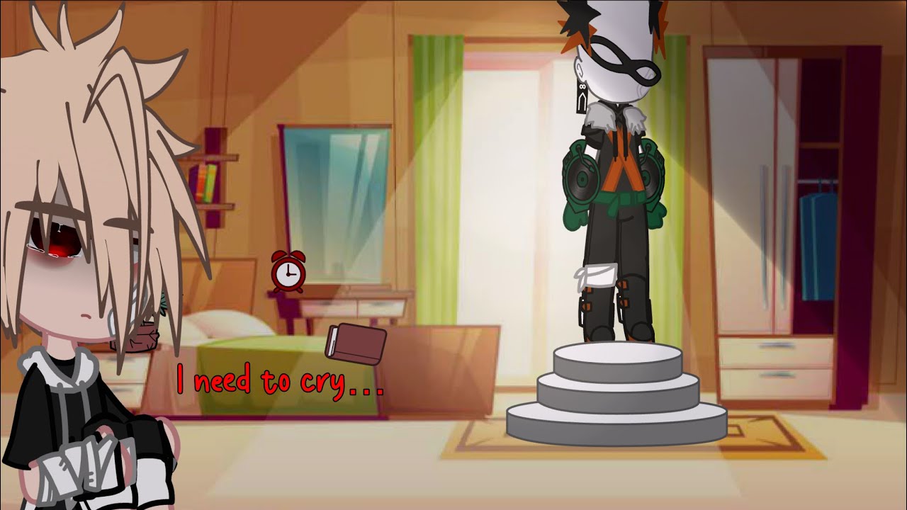 I need to cry, but I can’t get anything out of my eyes. [ Bakugou angst ...