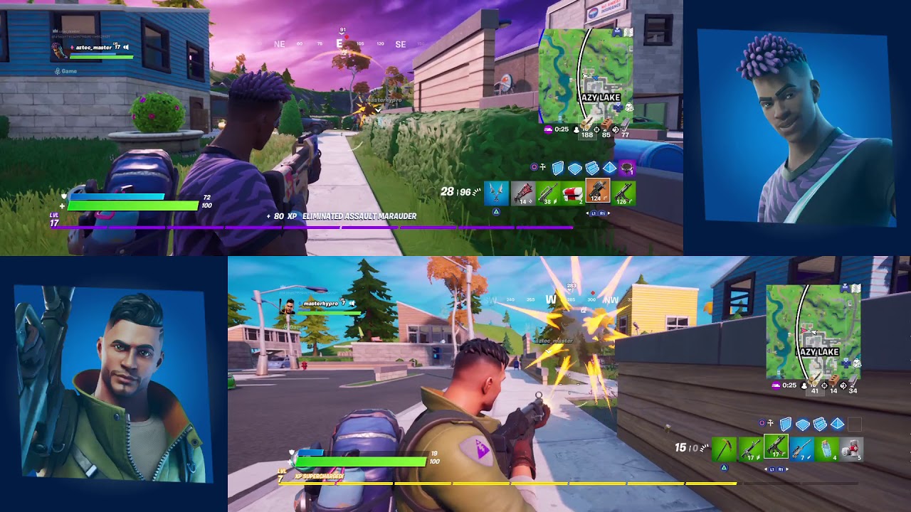 Fortnite dad n me victory - YouTube