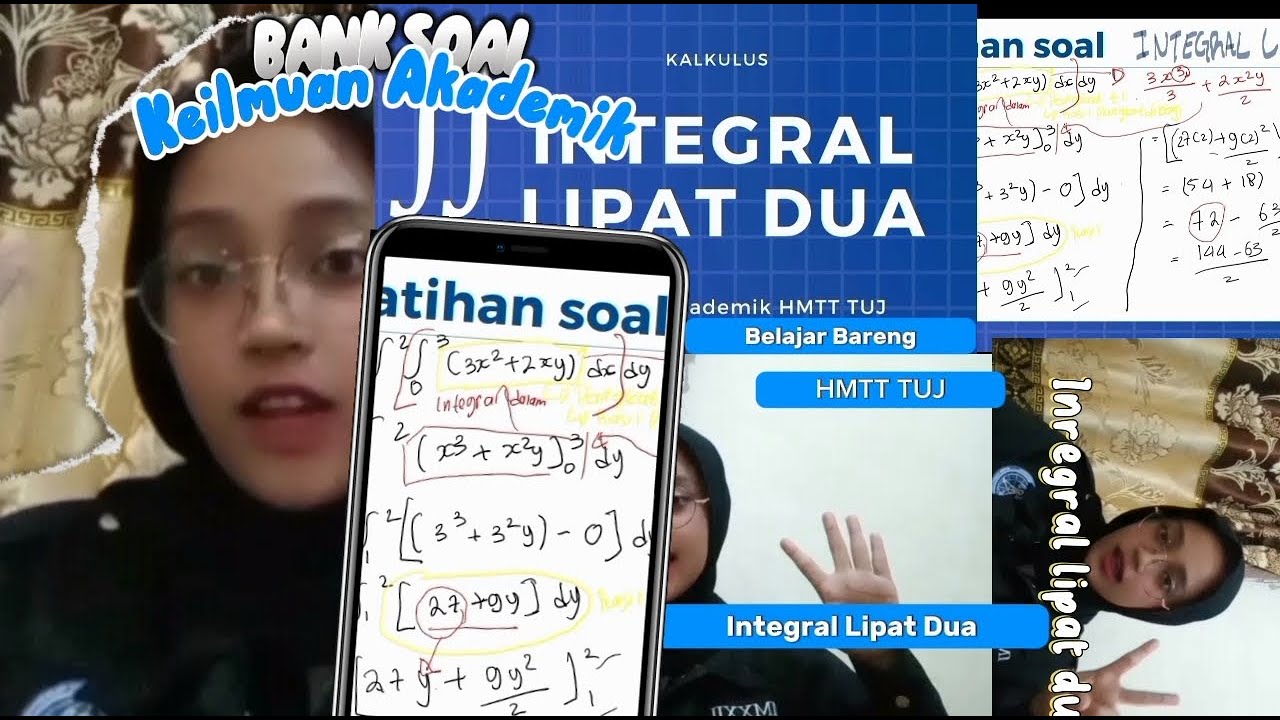 𝑩𝒂𝒏𝒌 𝒔𝒐𝒂𝒍 #2 INTEGRAL LIPAT DUA - KALKULUS - YouTube