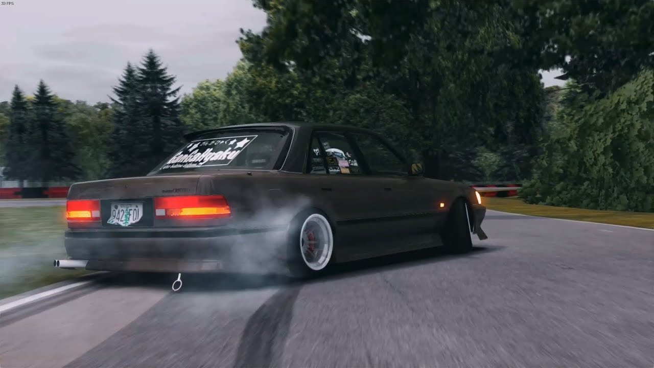 Assetto corsa drifting Parc in my mx83 cressida... again - YouTube