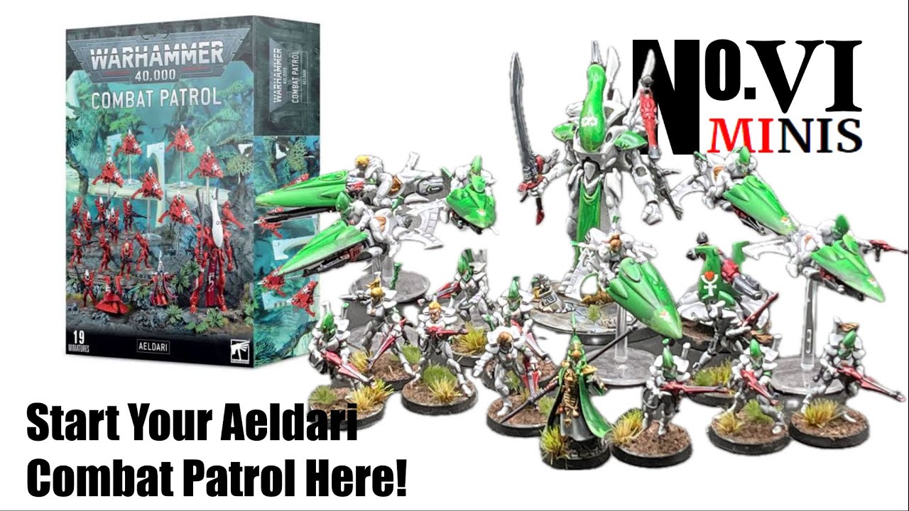 Warhammer 40K Combat Patrol: Aeldari, Biel-Tan - from Box to Tabletop ...