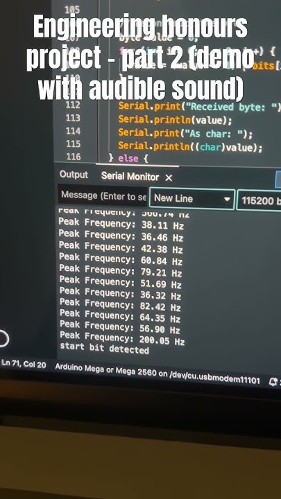Sending binary data using a binary FSK scheme using audible sound… super slow but working 😂 ...