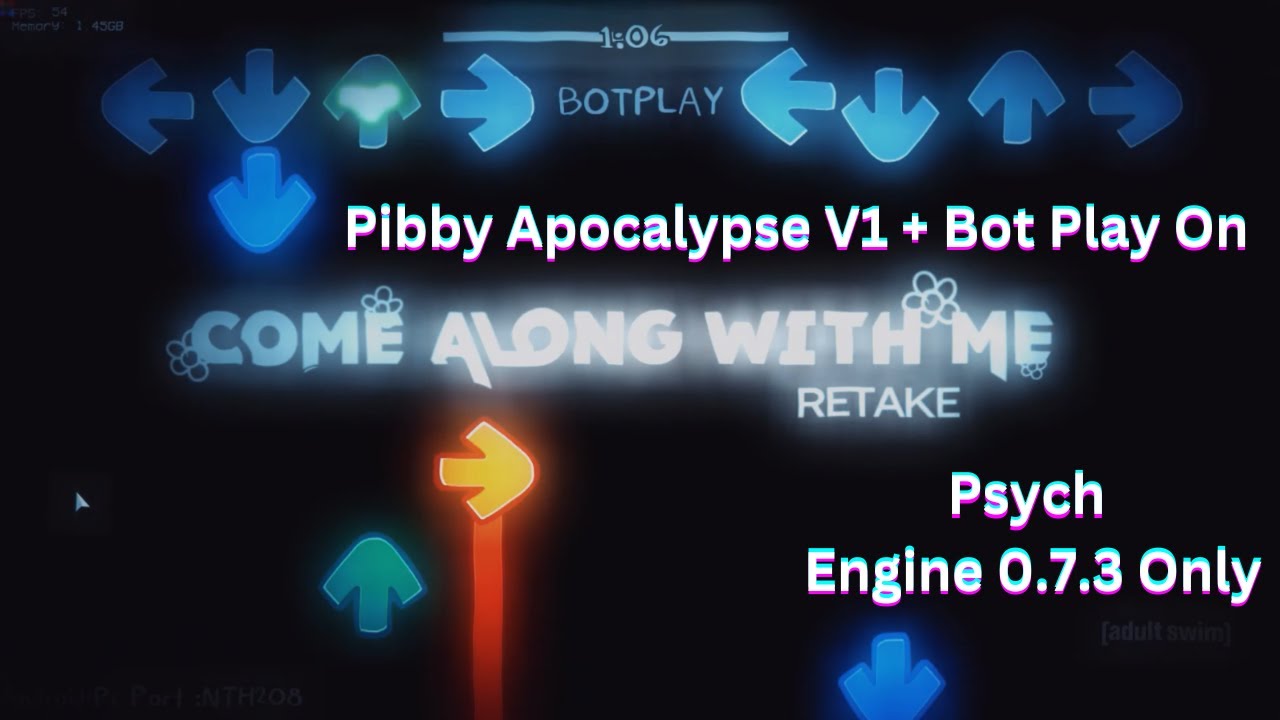 FNF Come Along With Me Retake | Pibby Apocalypse V1 + Bot Play On - YouTube