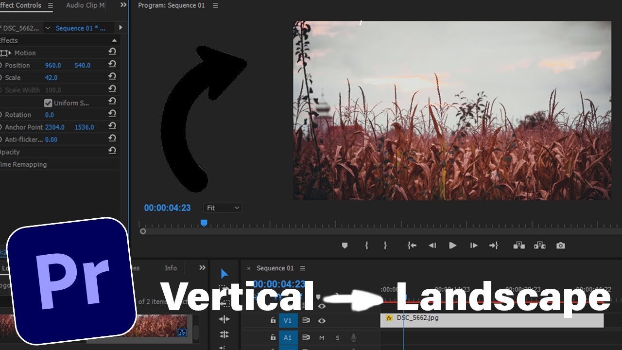 How to take LANDSCAPE videos and turn them into PORTRAIT videos! - YouTube
