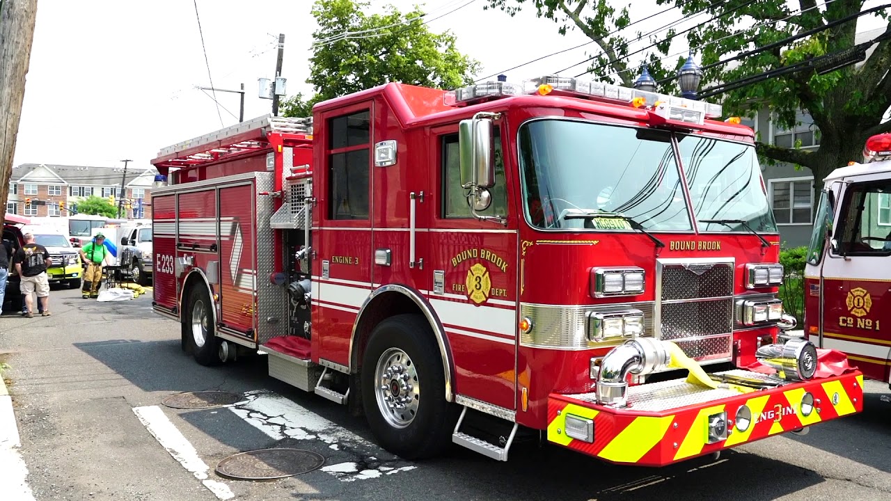 SOUTH BOUND BROOK NEW JERSEY WORKING FIRES 5/31/19 SOMERSET COUNTY ...