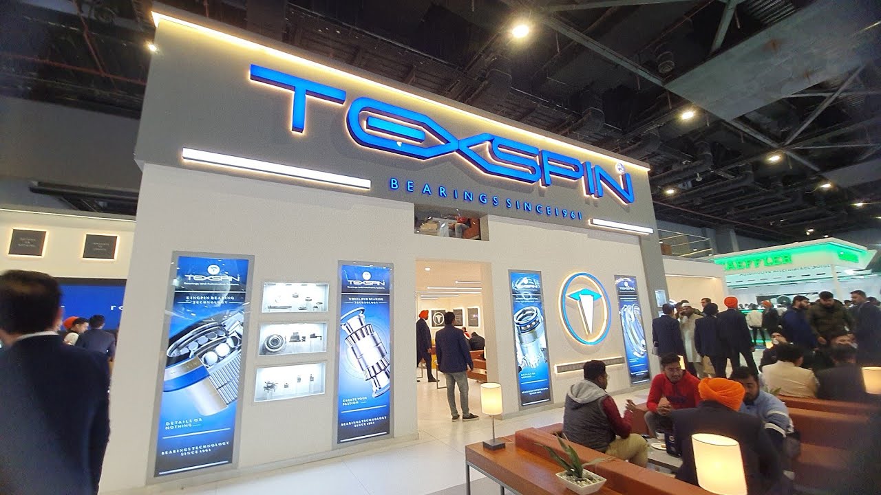 Texspin Bearing at Auto Expo Components 2023|Texspin तो भाई छा गया आटो ...