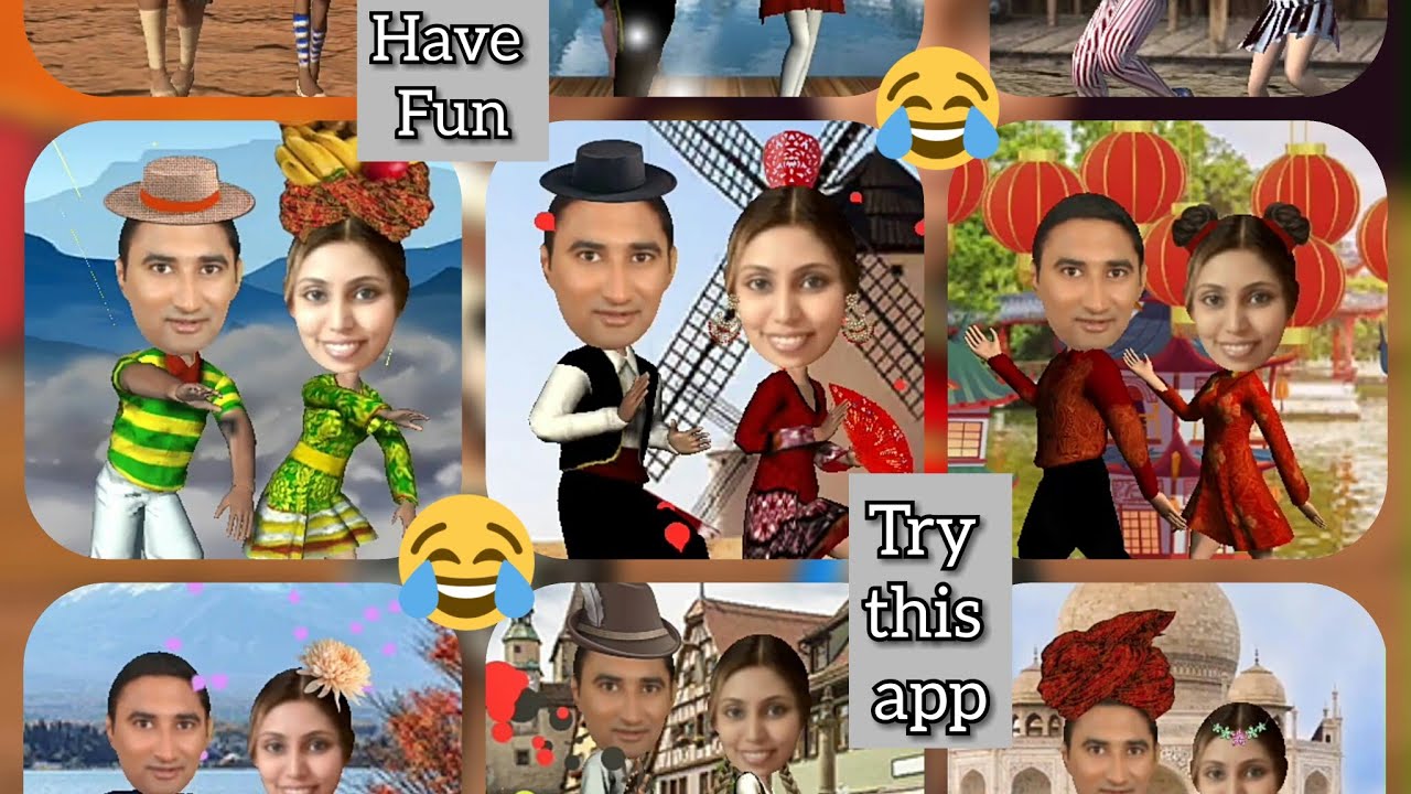 Funny videos/ funny dance video/ Can't stop laughing/ Just try this app ...