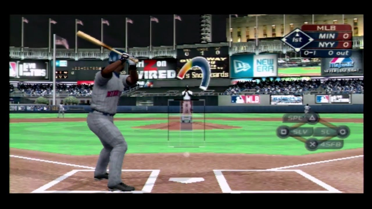 MLB -- Gameplay (PSP) - YouTube