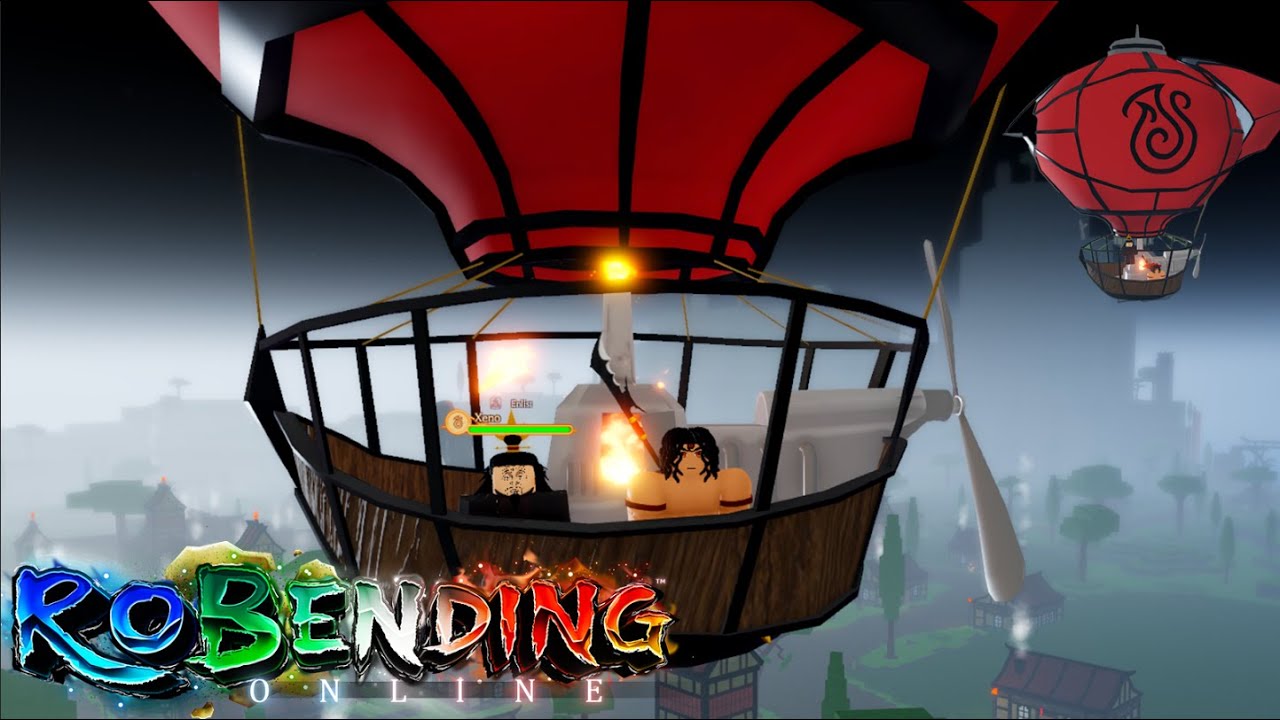 fire blimp showcase and location in robending - YouTube