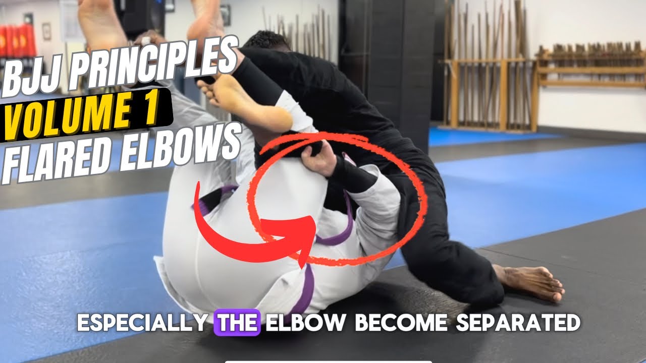 Brazilian Jiu Jitsu Principles P1: Elbow-Hip Disconnect - YouTube