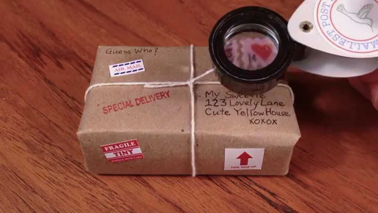 World's Smallest Post Service: DIY Tiny Package - YouTube