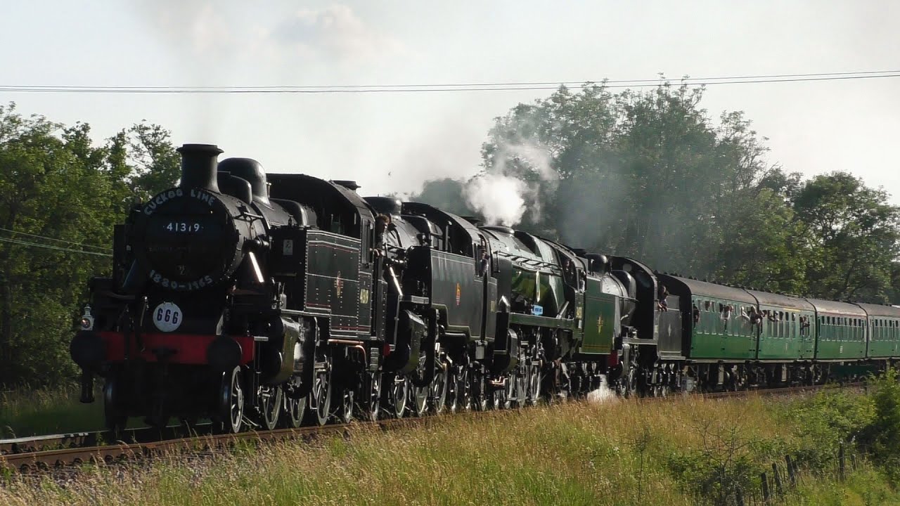 Spa Valley Railway 'The Cuckoo Line Gala' 15th June 2025 - YouTube