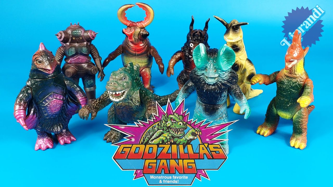 GODZILLA'S GANG - MATTEL 1978 - BACK THEN VINTAGE REVIEW - YouTube