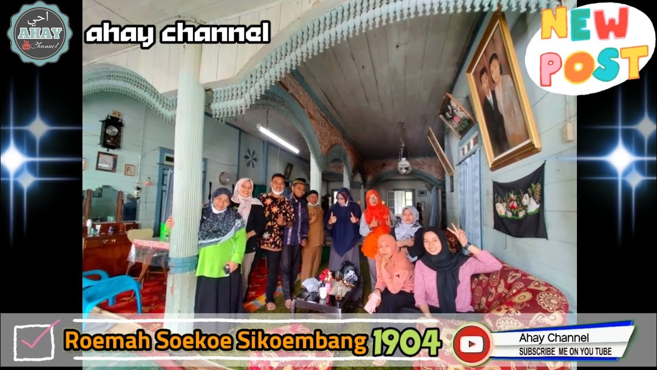 KEUNIKAN "ROEMAH SOEKOE SIKOEMBANG" SINCE 1904 - YouTube