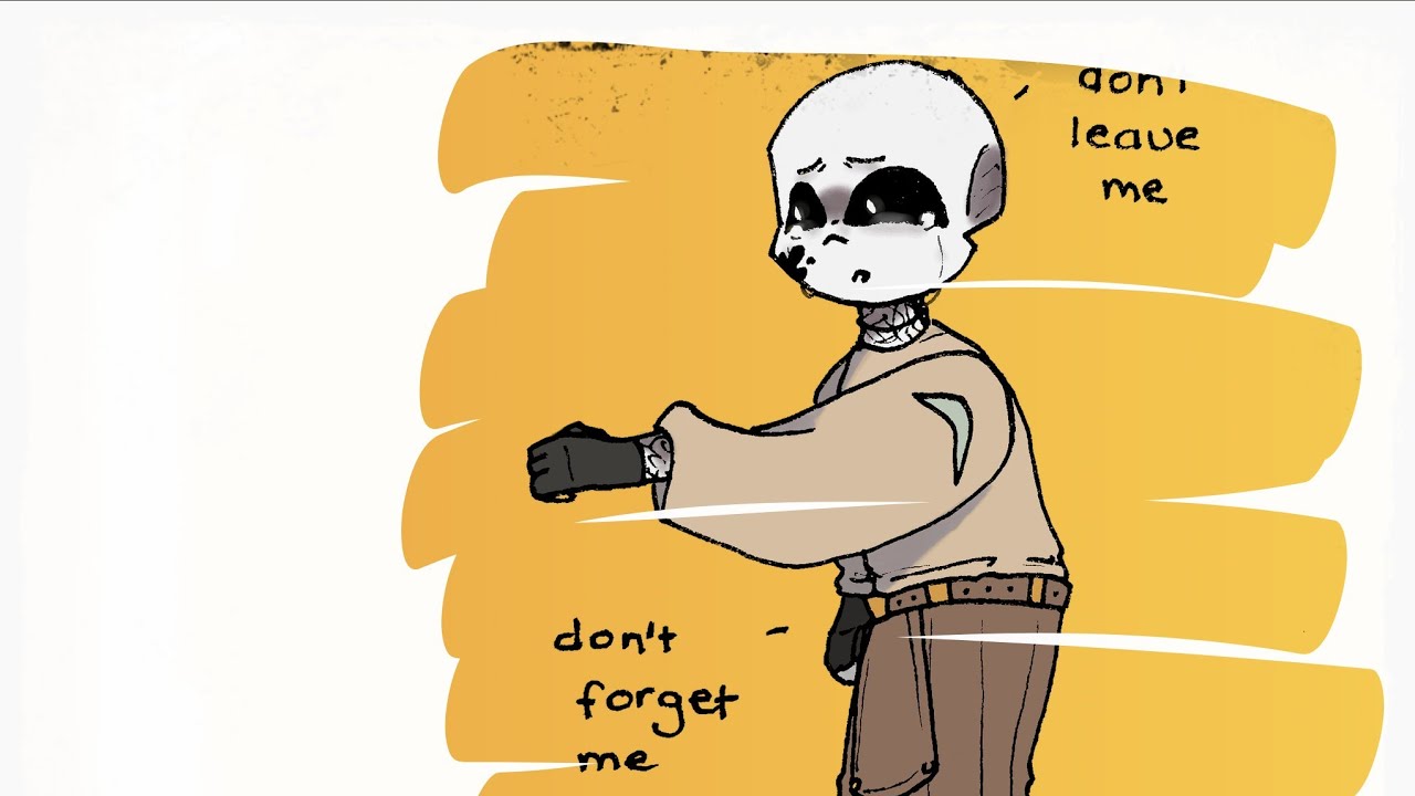 || Left behind (meme) || ink angst (errorink💔) || (art made by me ...