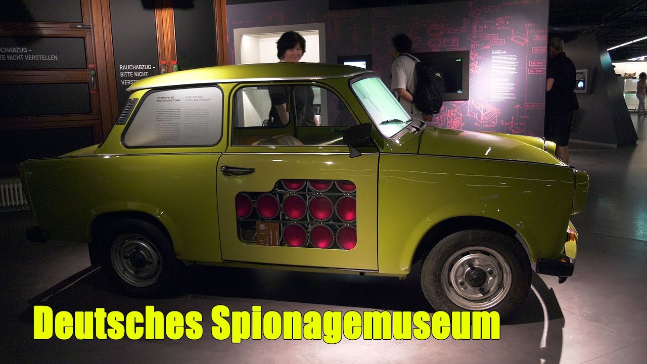 Deutsches Spionagemuseum in Berlin - YouTube