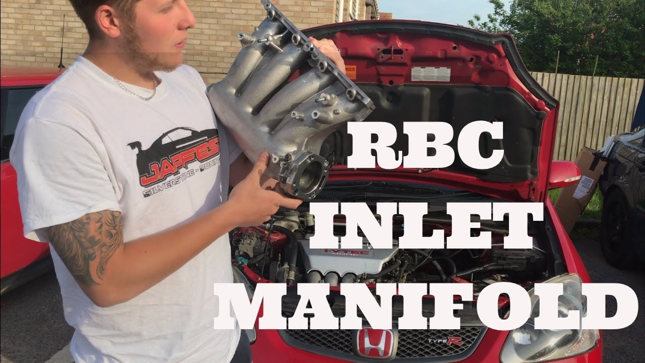 Type R EP3 - RBC Inlet Manifold Install !! - YouTube