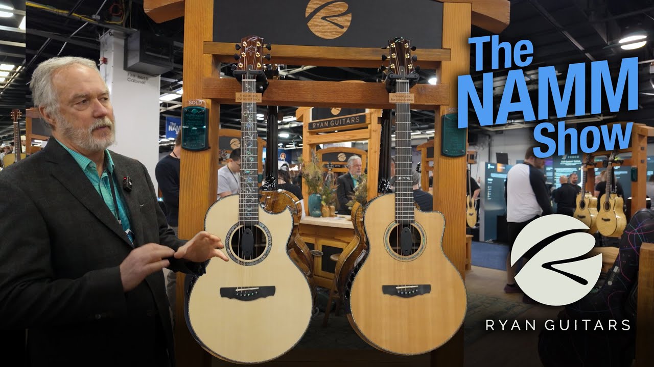 Interview and Booth Tour with Kevin Ryan Guitars at NAMM 2025 - YouTube