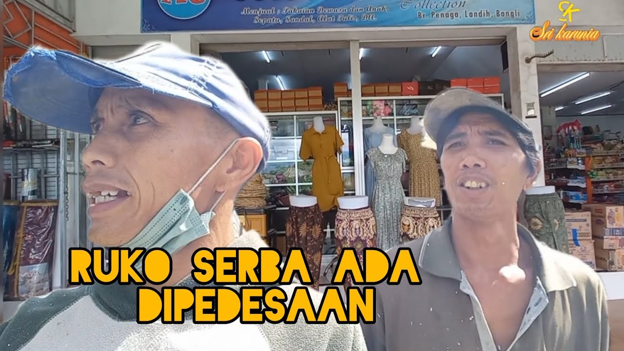 Ruko serba ada dan disekitarnya pengrajin rintik yang ada dipedesaan ...