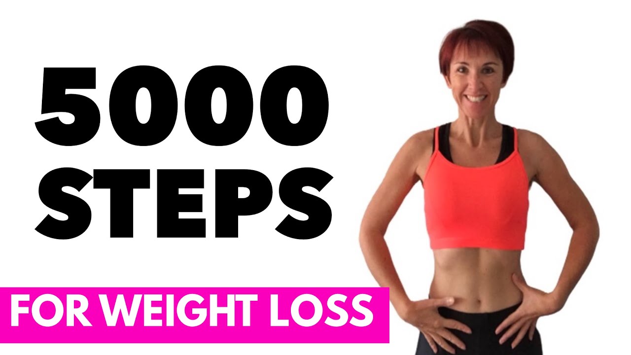 5000 Steps Workout, Walk At Home | Knee Friendly | 30 Minutes - YouTube