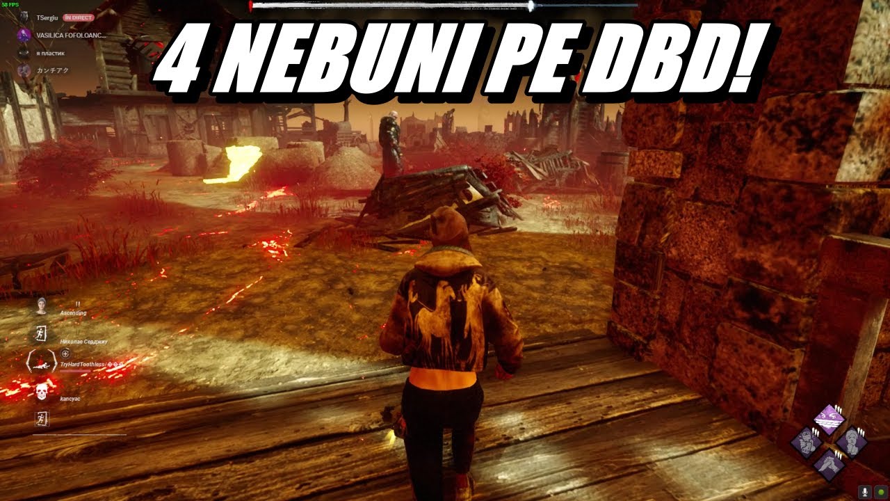 4 NEBUNI PE DBD! 😂 - YouTube