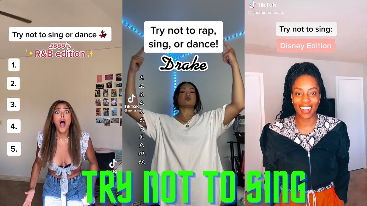 Try not to sing#2 TikTok Music Challenge 🎶 - YouTube