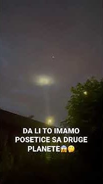 MISTERIOZNA POJAVA NA NEBU, DOLAZAK VANZEMALJACA!?😱😱😱 - YouTube