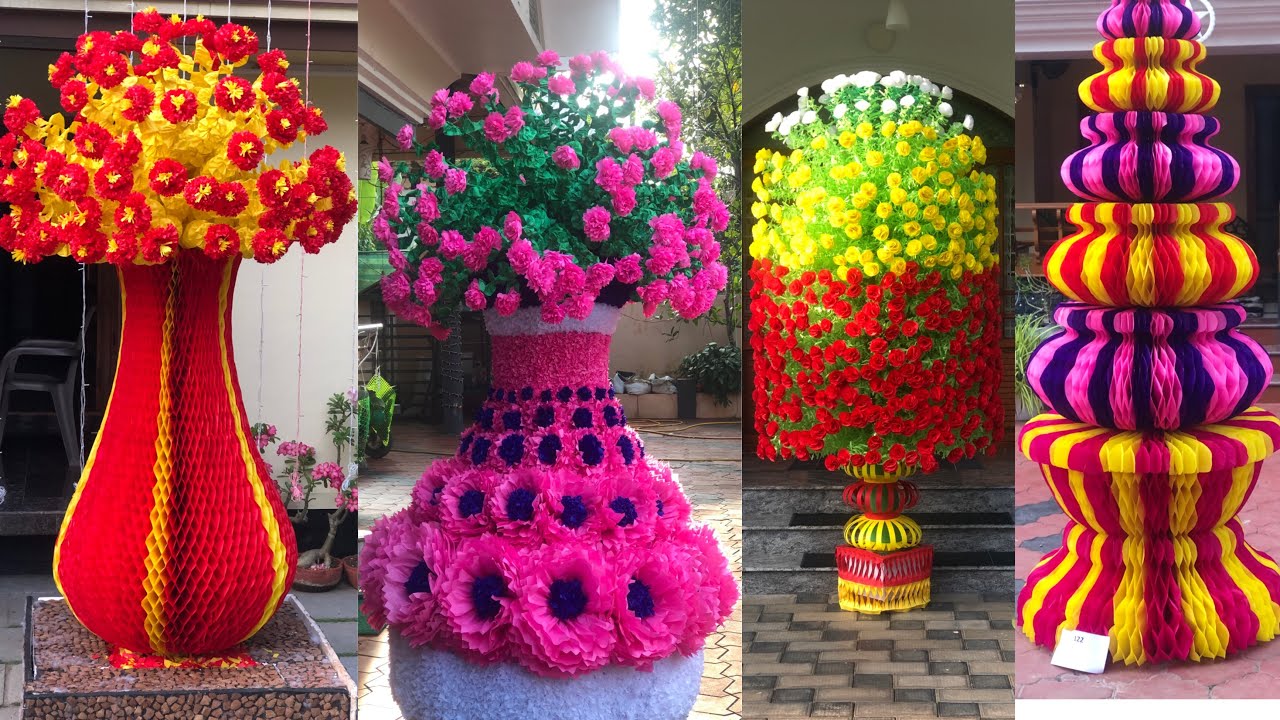 Pindi Decoration ideas | paper flowers | paper crafts | craft for ...