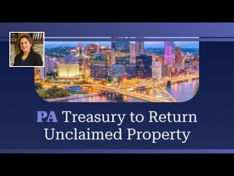 PA Approves Automatic Return of Unclaimed Property - YouTube